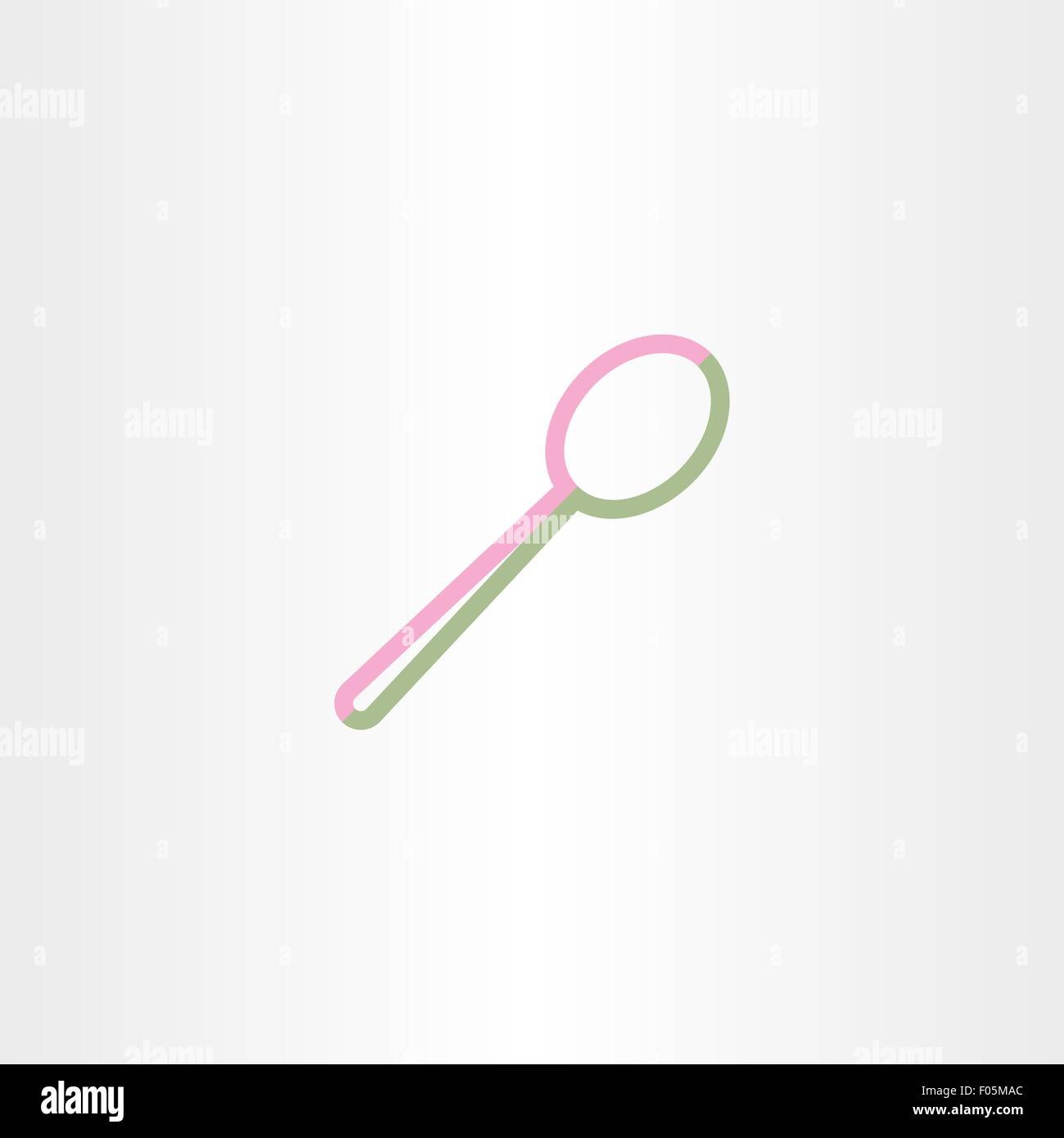 Spoon vector hi-res stock photography and images - Alamy