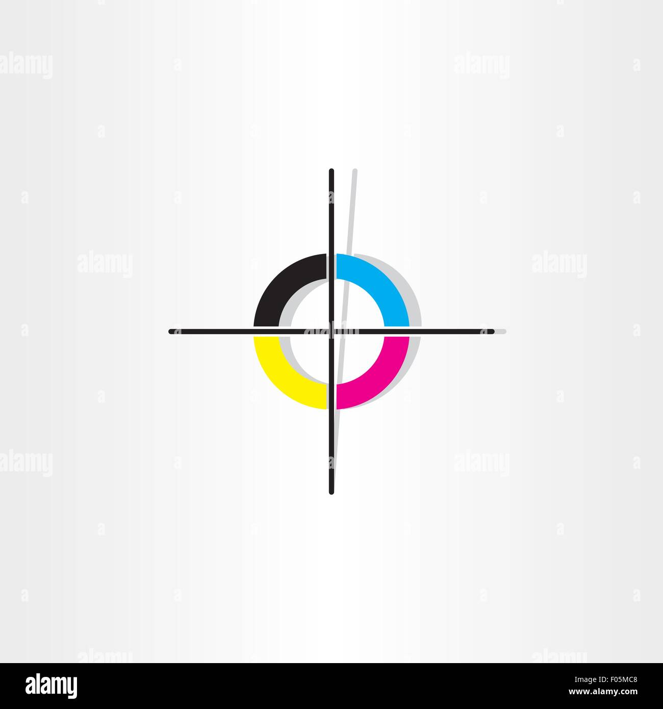 offset printing registration mark illustration design Stock Vector ... offset printing registration mark illustration design Stock Vector ...