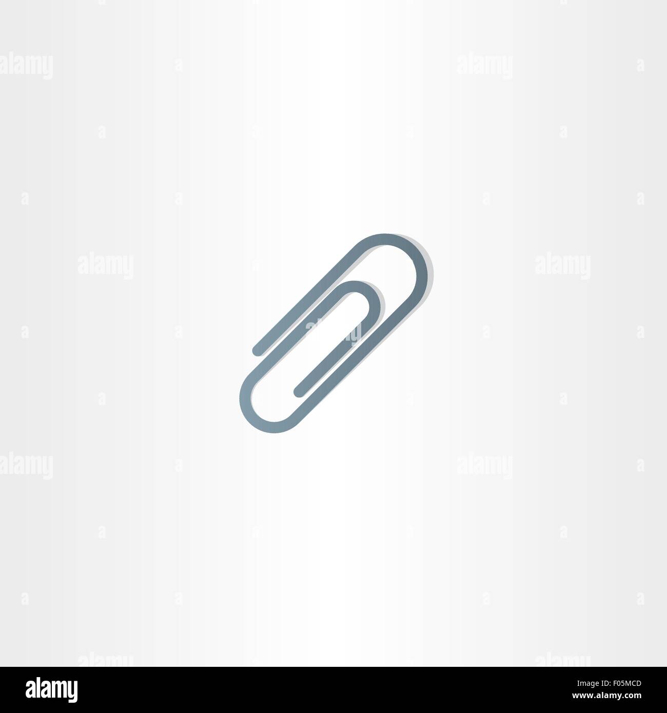 paperclip icon vector design element Stock Vector Image & Art - Alamy