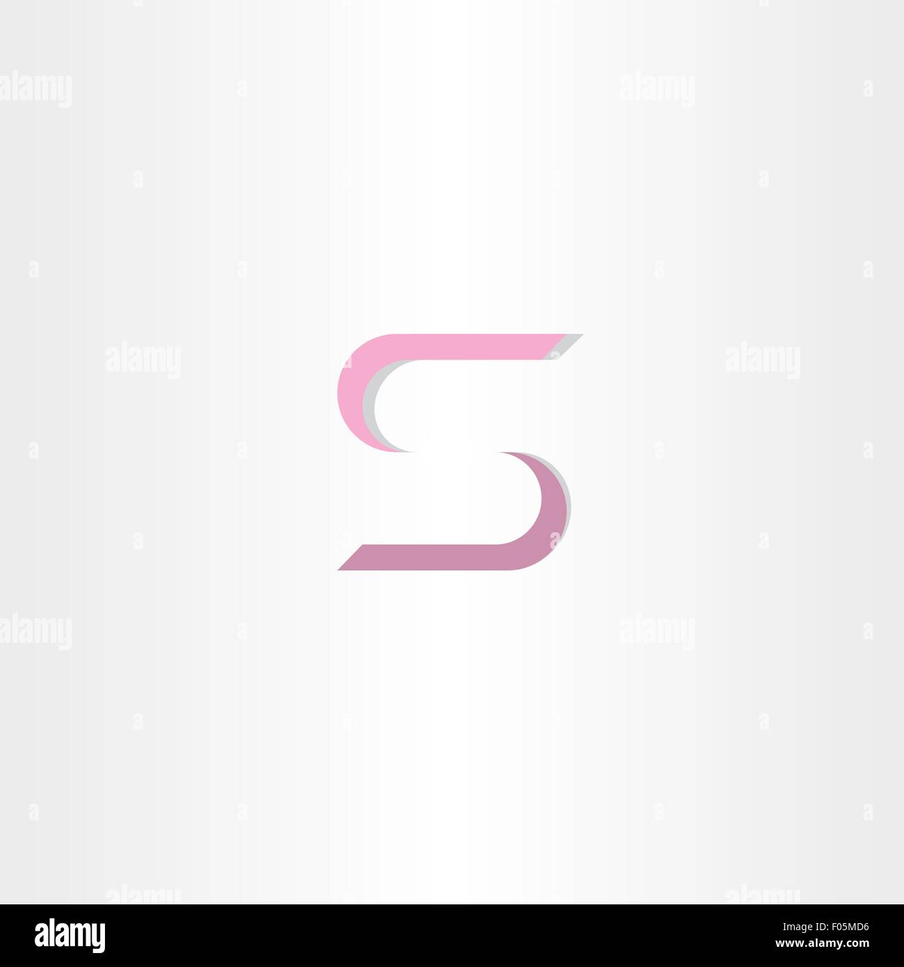 pink letter s logo design element Stock Vector Image & Art - Alamy