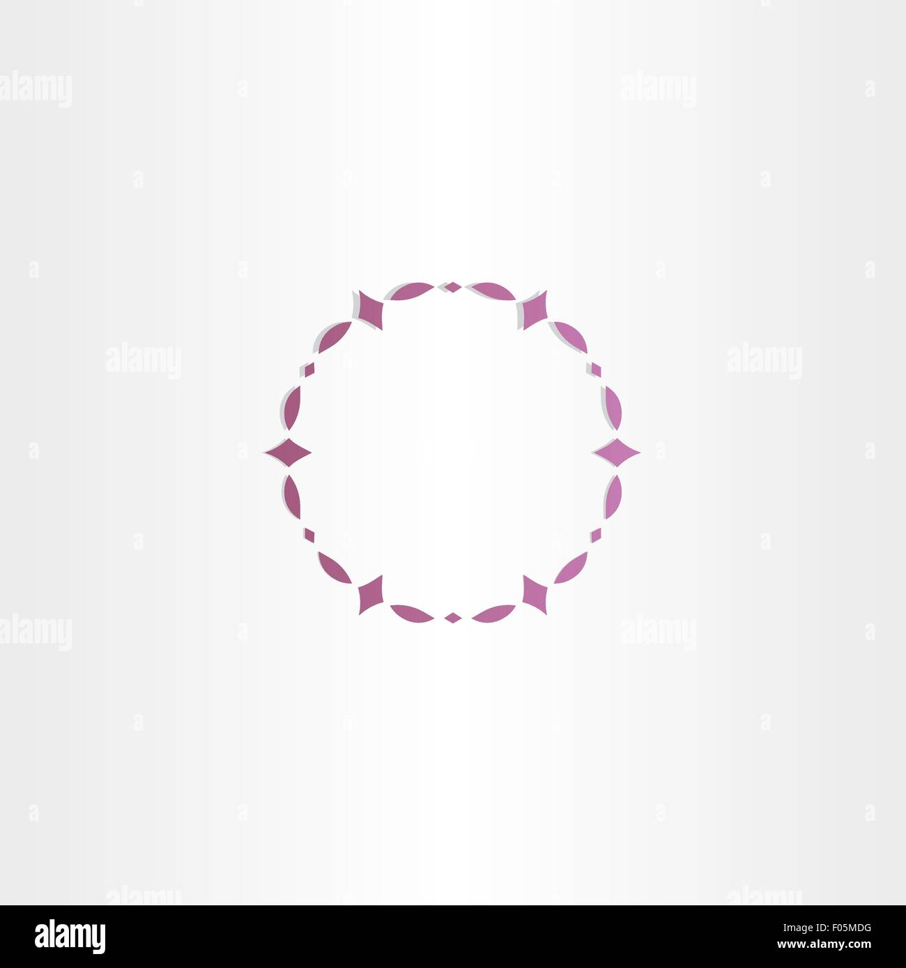 purple circle frame design vector decor Stock Vector Image & Art - Alamy