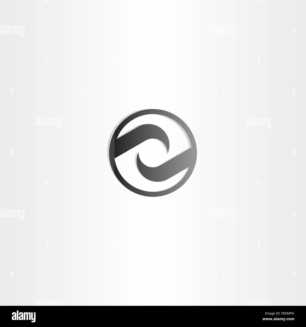 stylized black letter z vector symbol design Stock Vector Image & Art ...