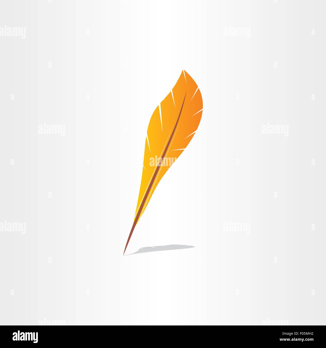 Writing quill vector vectors hi-res stock photography and images - Alamy