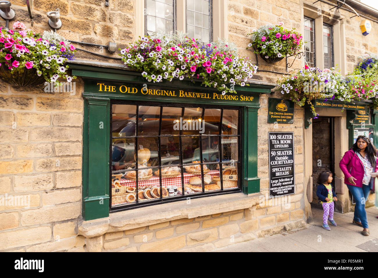 The Old Original Bakewell Pudding Shop, Bakewell Derbyshire, England ...
