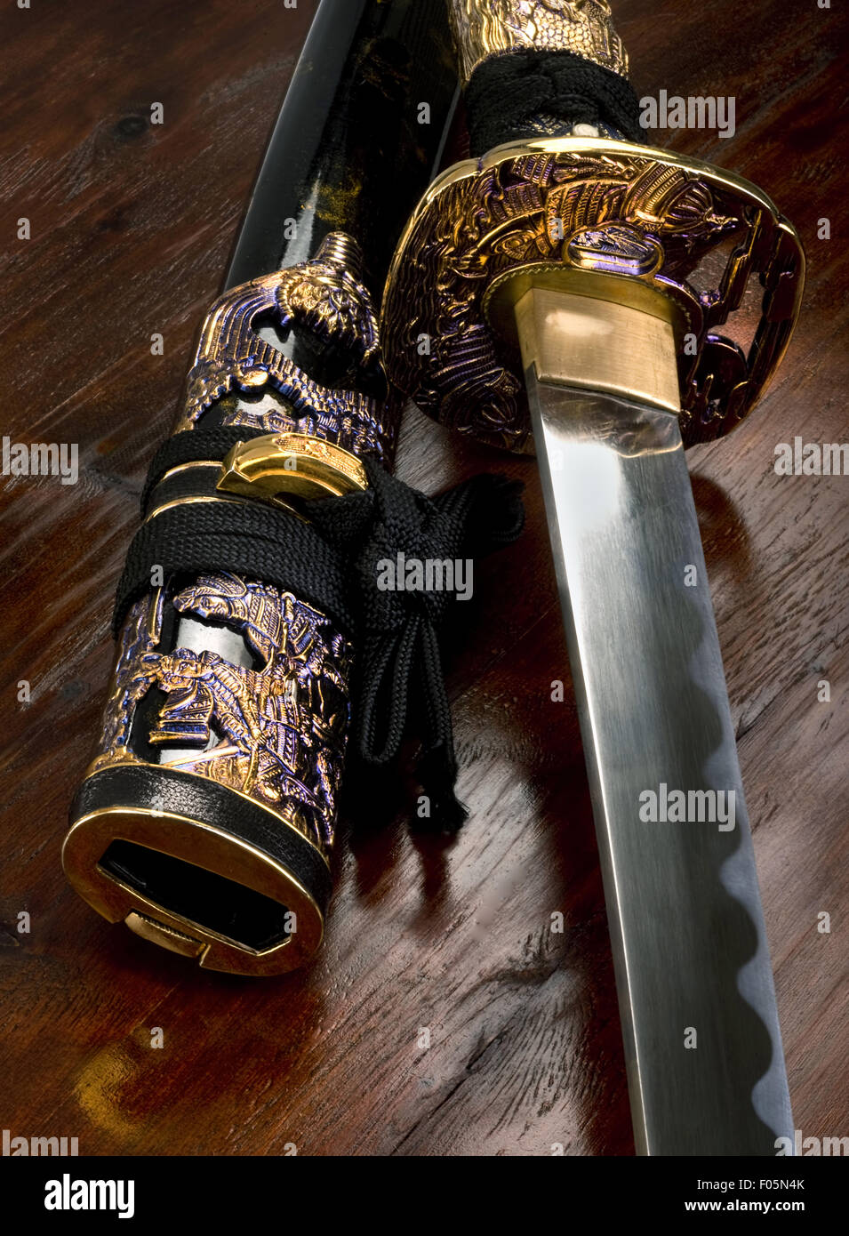 Samurai sword from Japan Stock Photo - Alamy