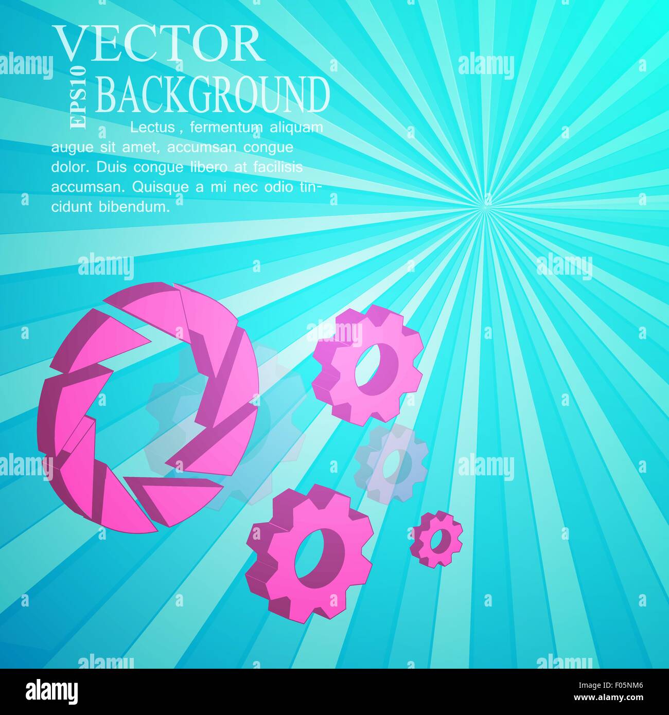 vector gear symbol elements Stock Vector Image & Art - Alamy