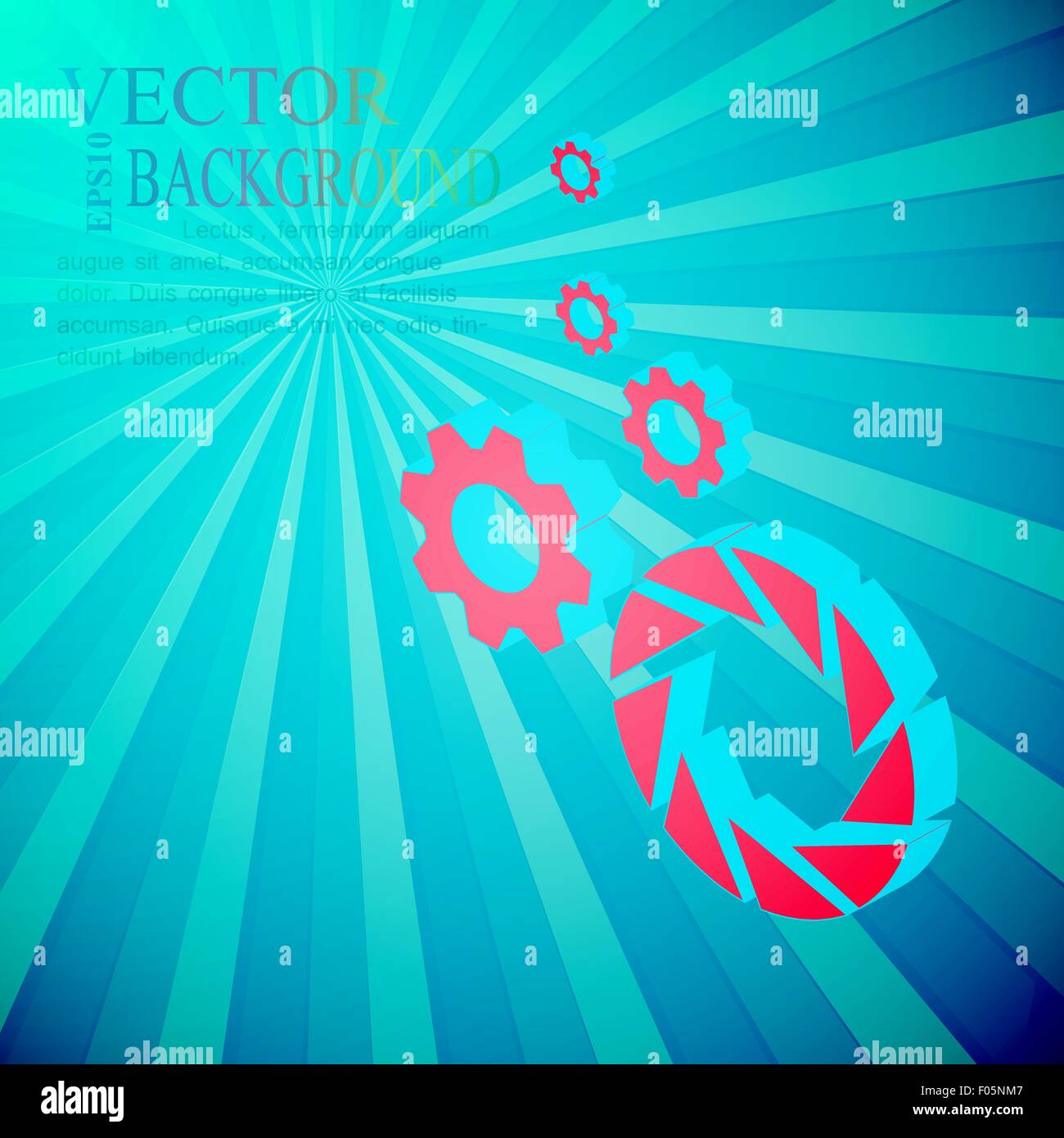 vector gear symbol elements Stock Vector Image & Art - Alamy