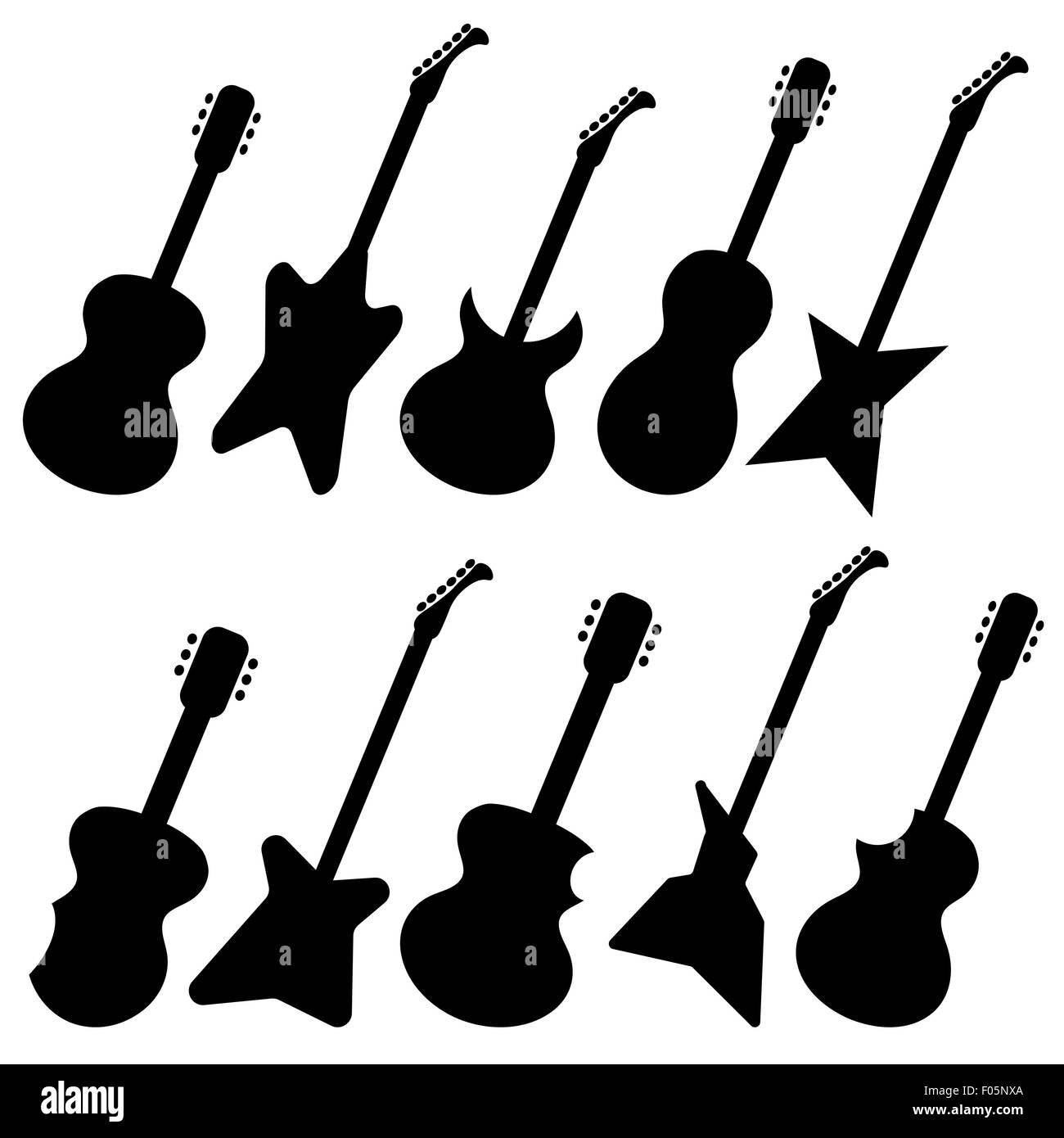Guitar jam Cut Out Stock Images & Pictures - Alamy