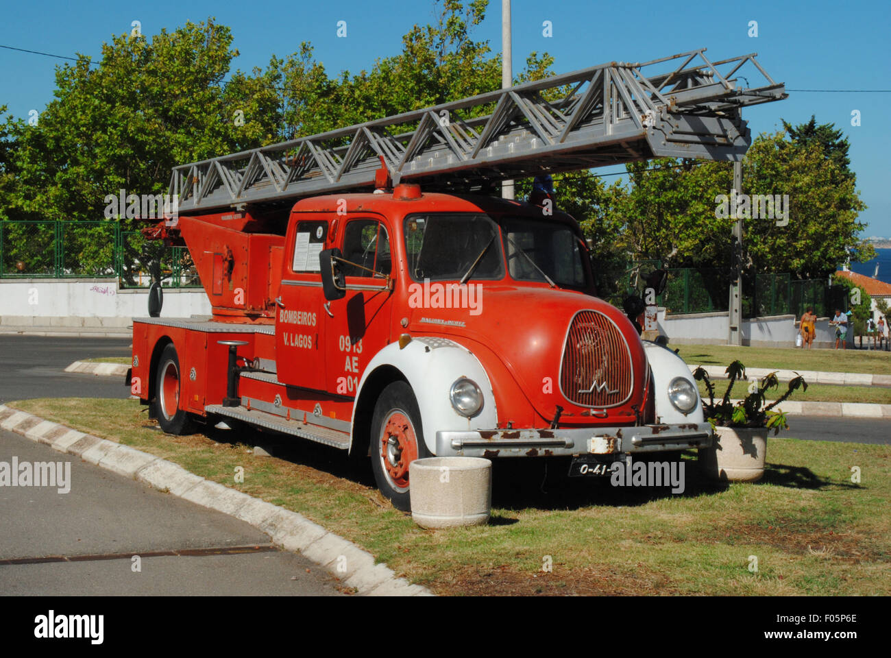 Fire engine turntable ladder hi-res stock photography and images - Alamy