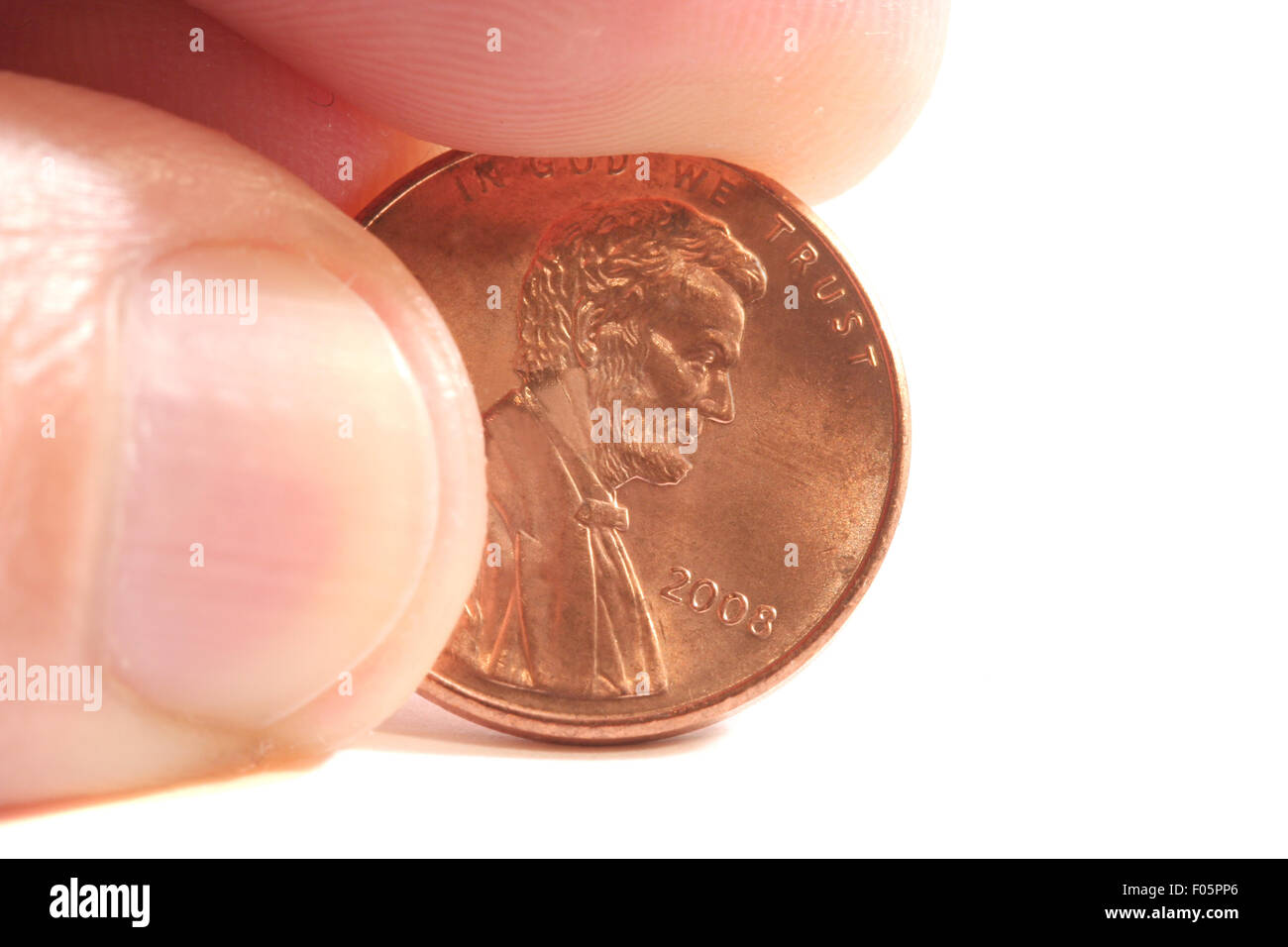 Penny macro hi-res stock photography and images - Alamy