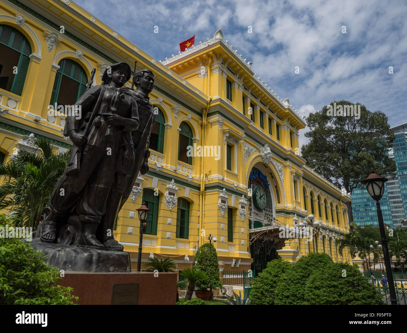 Central Post Office, Saigon, Vietnam Stock Photo - Alamy