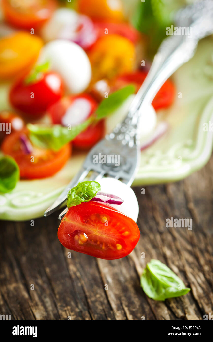 Close up italian caprese hi-res stock photography and images - Alamy