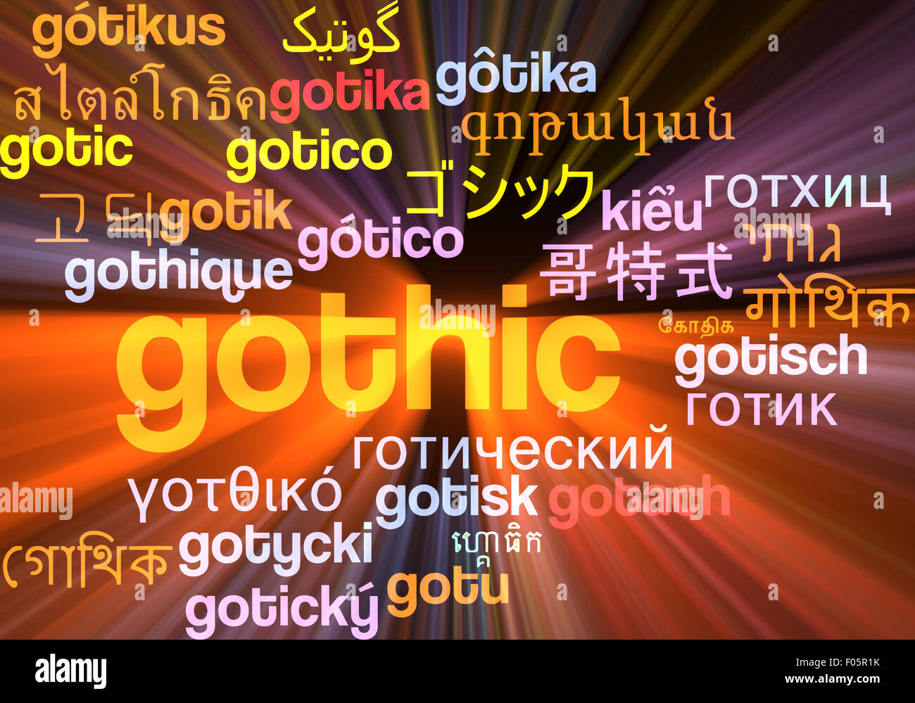 German gothic language hi-res stock photography and images - Alamy
