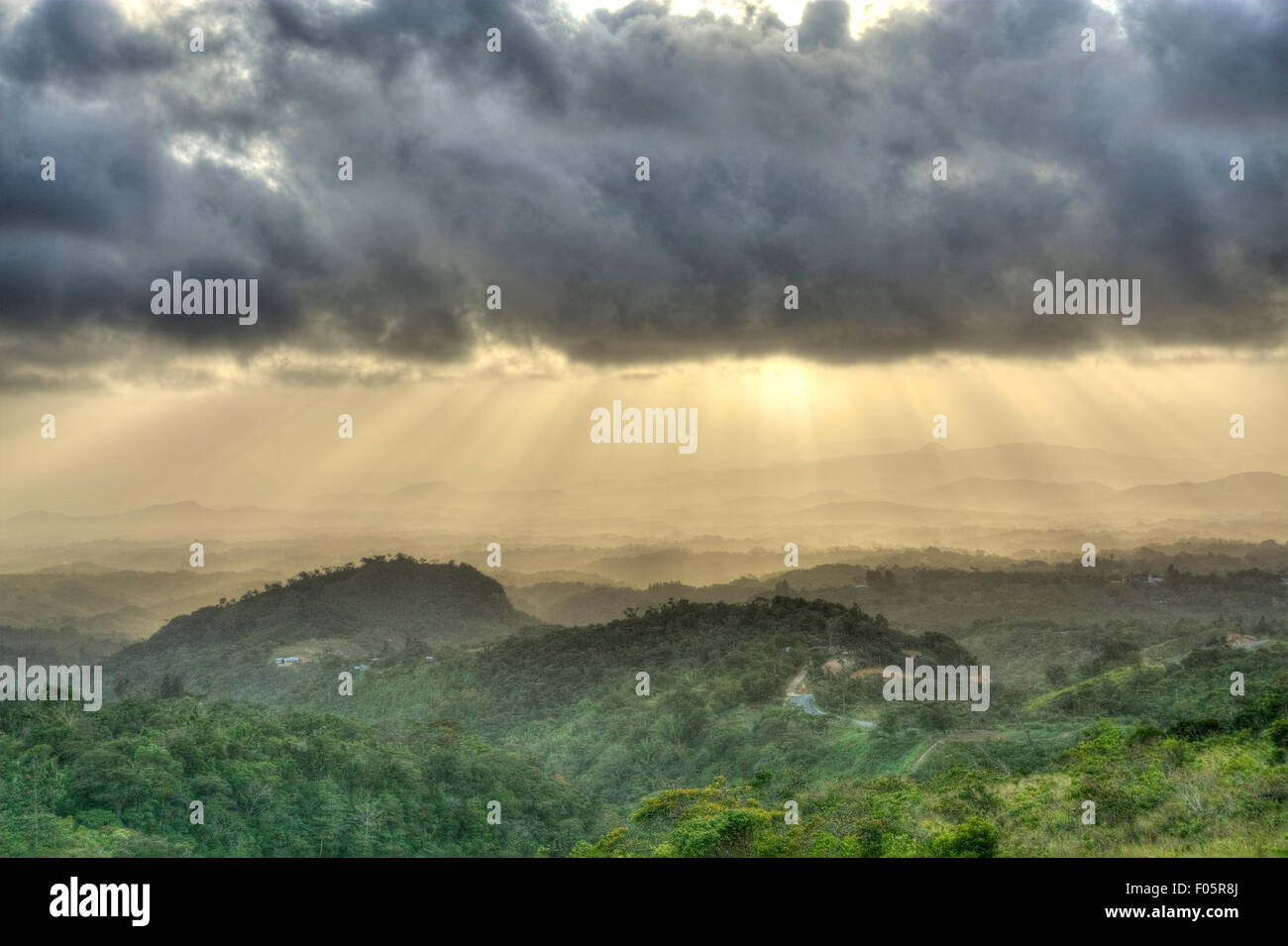 Panama mountains hi-res stock photography and images - Alamy