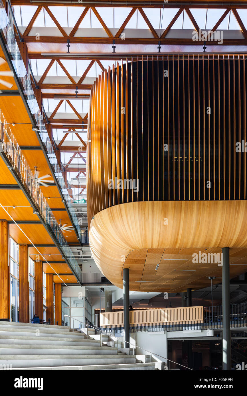 The Nest in the new Student Union Building at UBC in Vancouver Stock ...