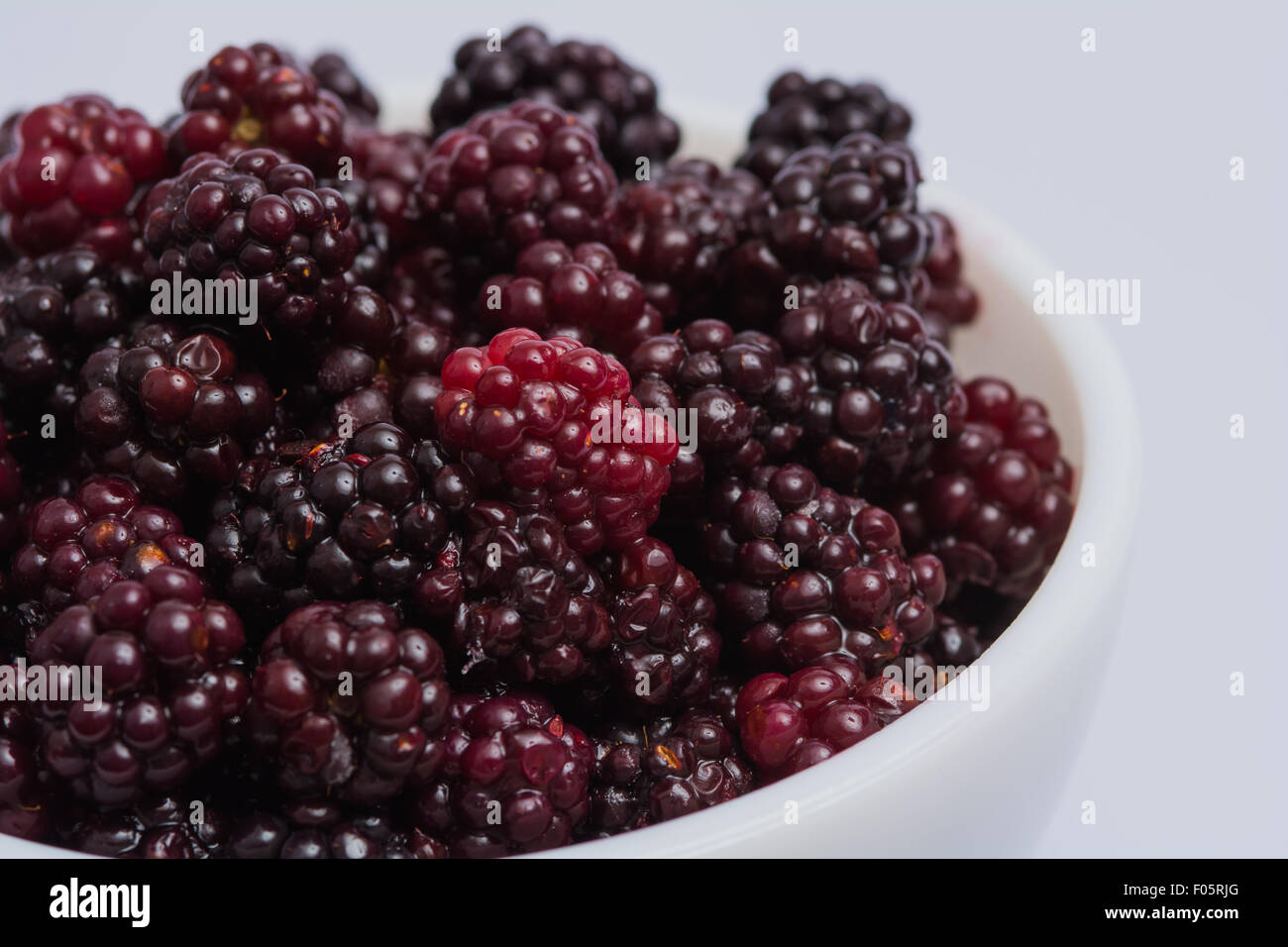 Close up of blackberries Stock Photo - Alamy