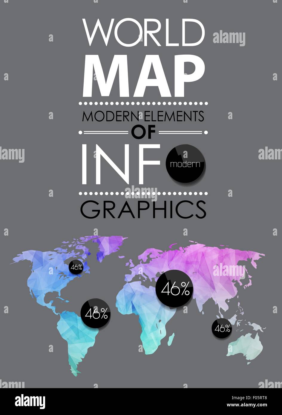 World map card Stock Vector Image & Art - Alamy