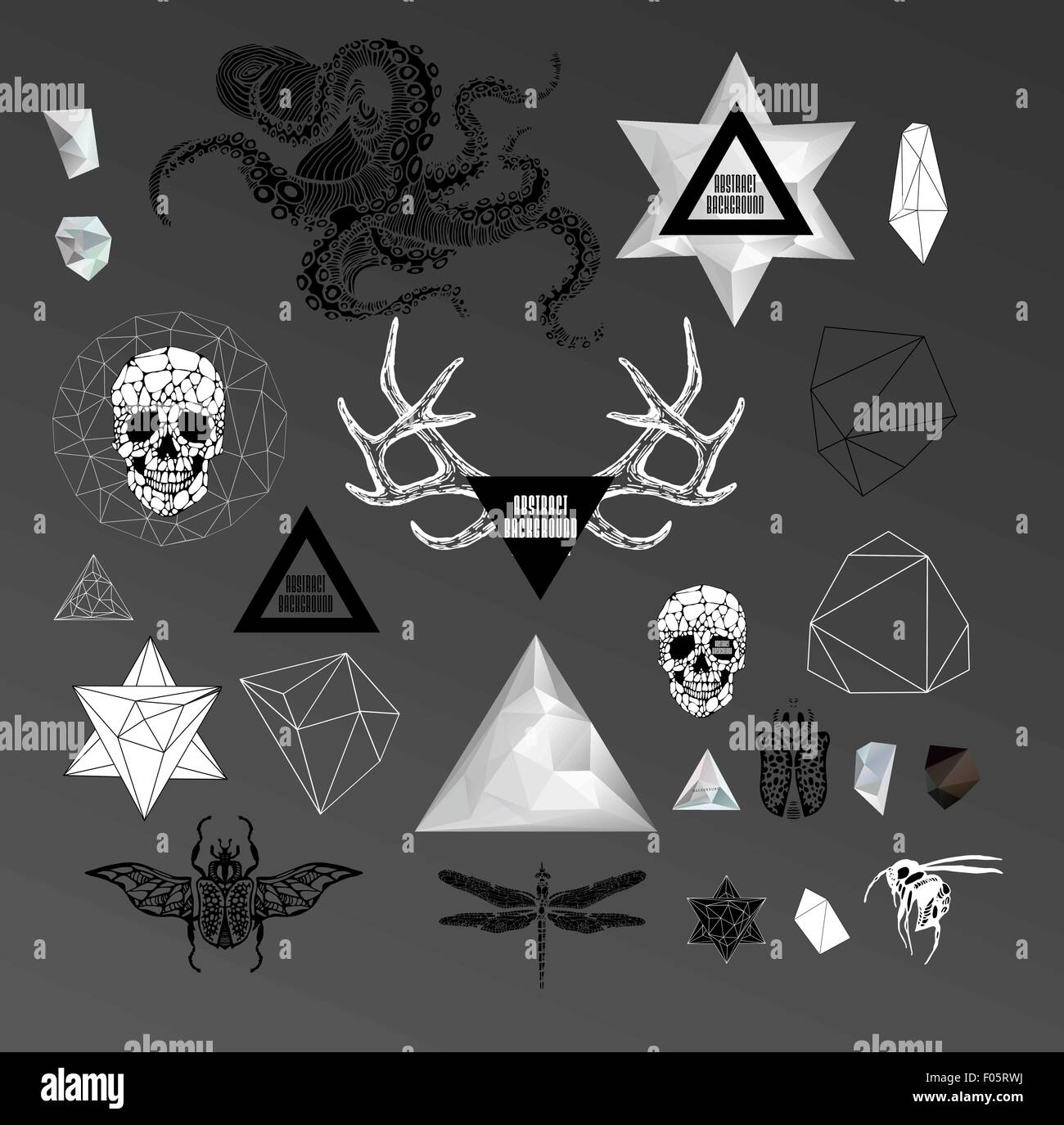 Abstract gothic Stock Vector Image & Art - Alamy