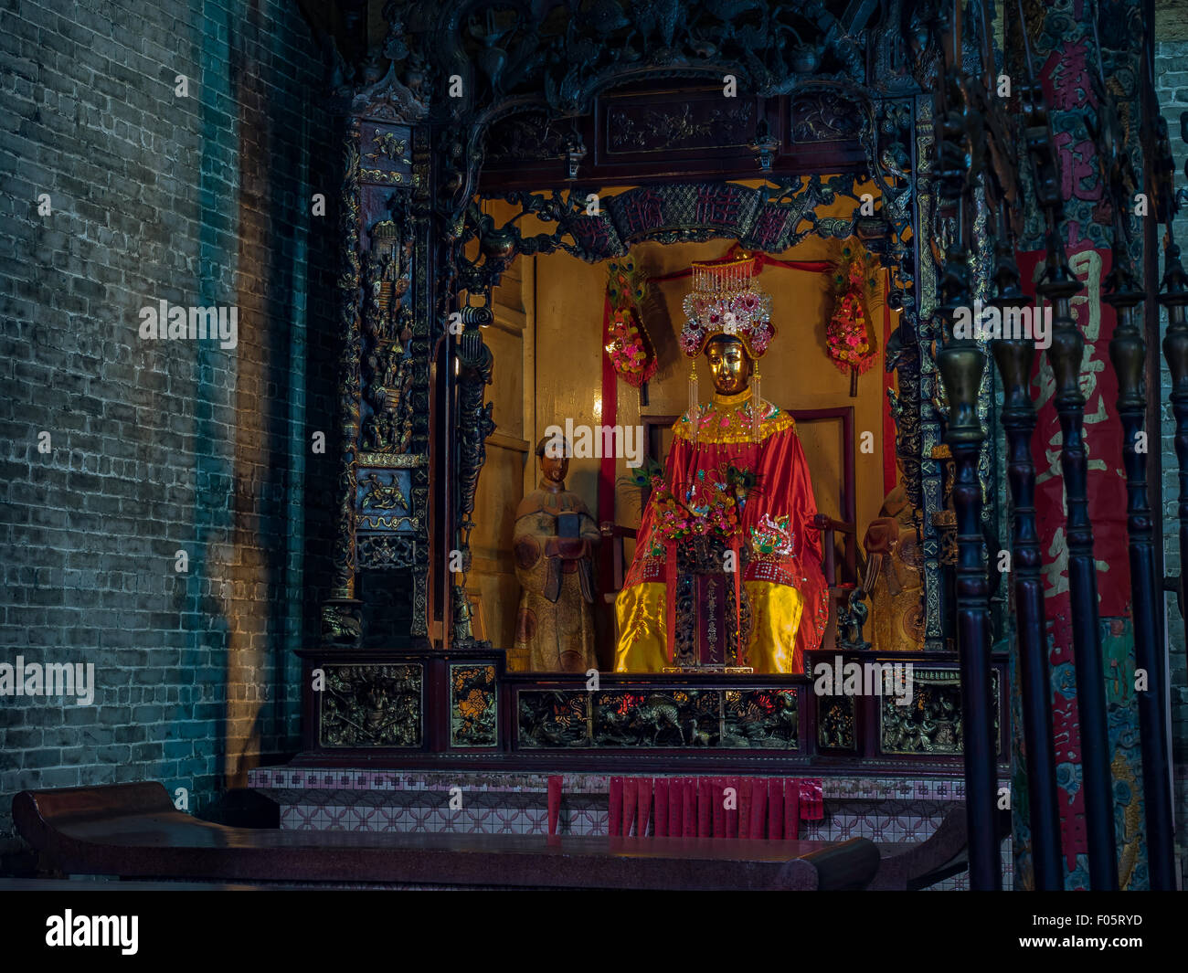 Chua Ba Thien Hau Temple, Saigon, Vietnam Stock Photo - Alamy