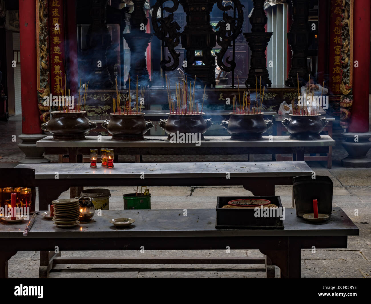 Chua Ba Thien Hau Temple, Saigon, Vietnam Stock Photo - Alamy