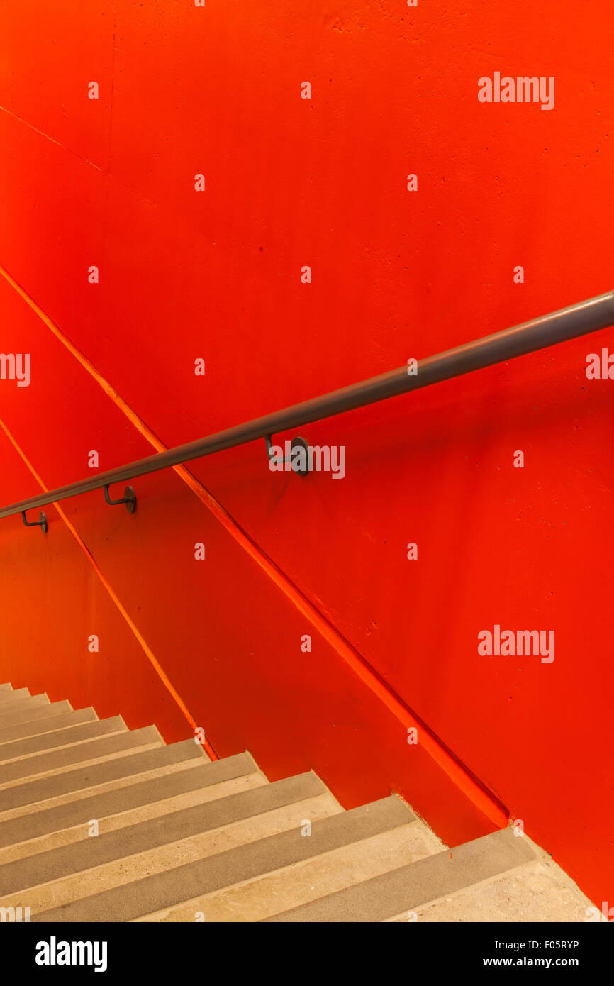 Steel stairwell hi-res stock photography and images - Alamy