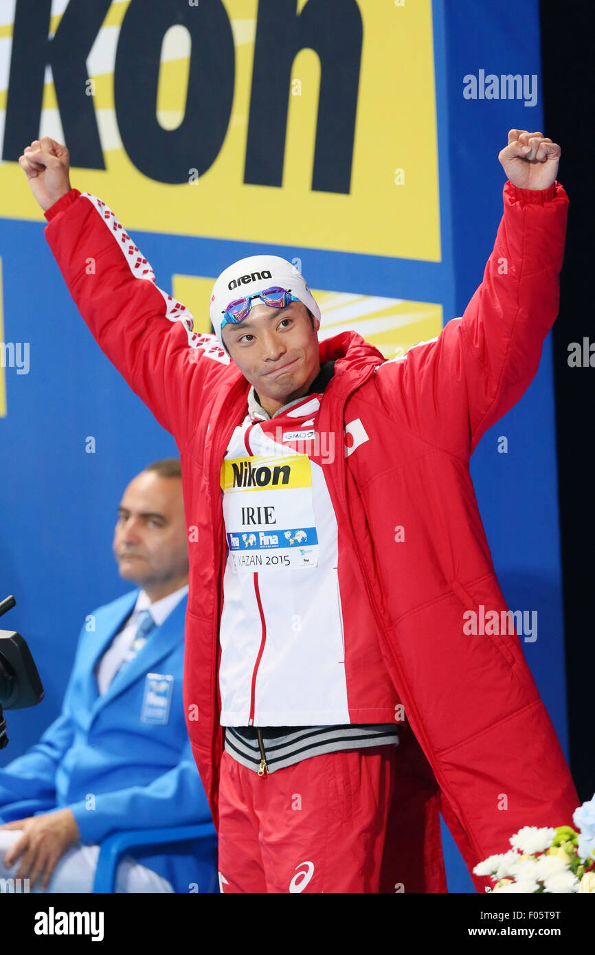 Kazan, Russia. 7th Aug, 2015. Ryosuke Irie (JPN) Swimming : 16th FINA ...