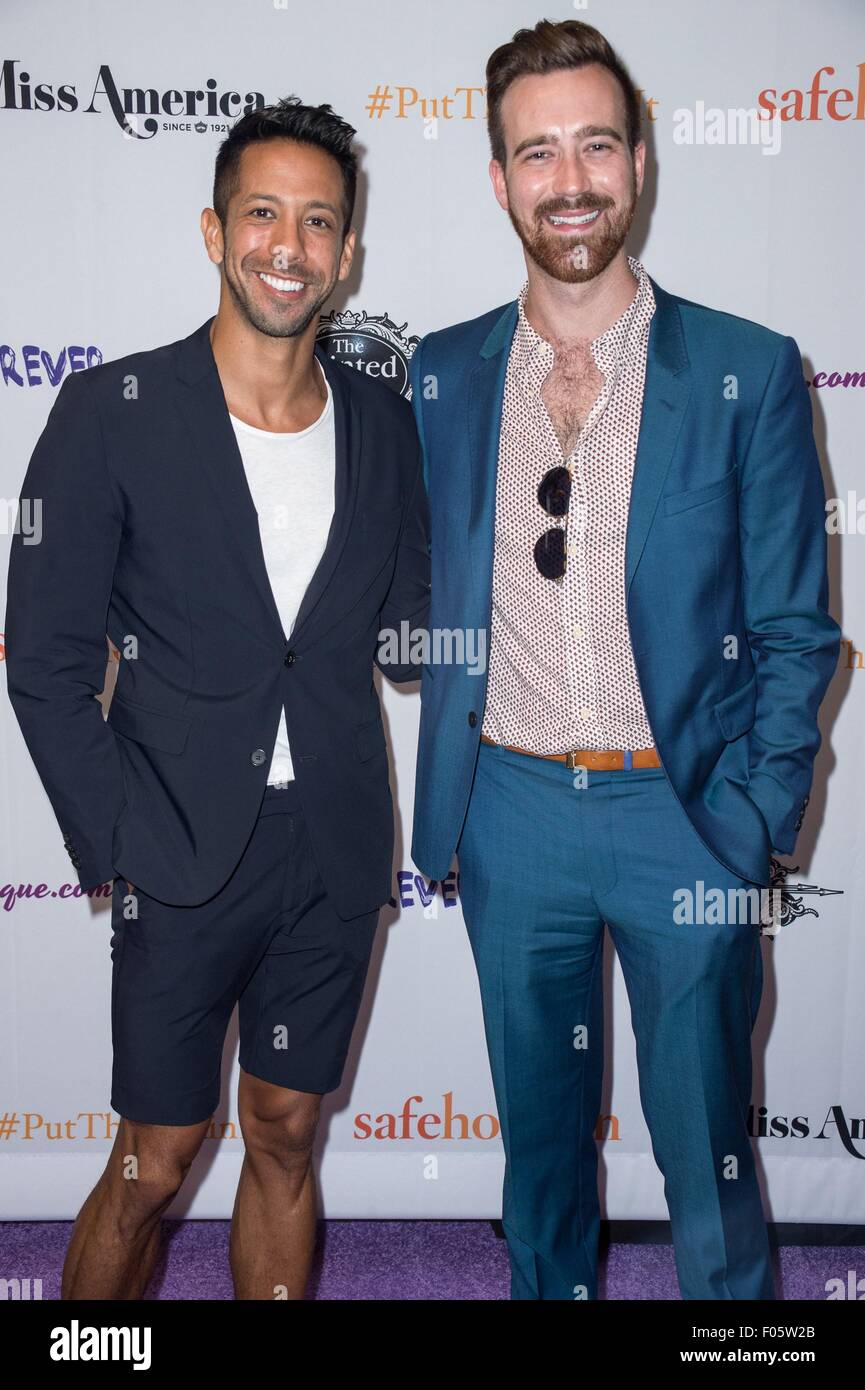 New York, NY, USA. 7th Aug, 2015. Matt Ryder, Steve Doss at arrivals ...