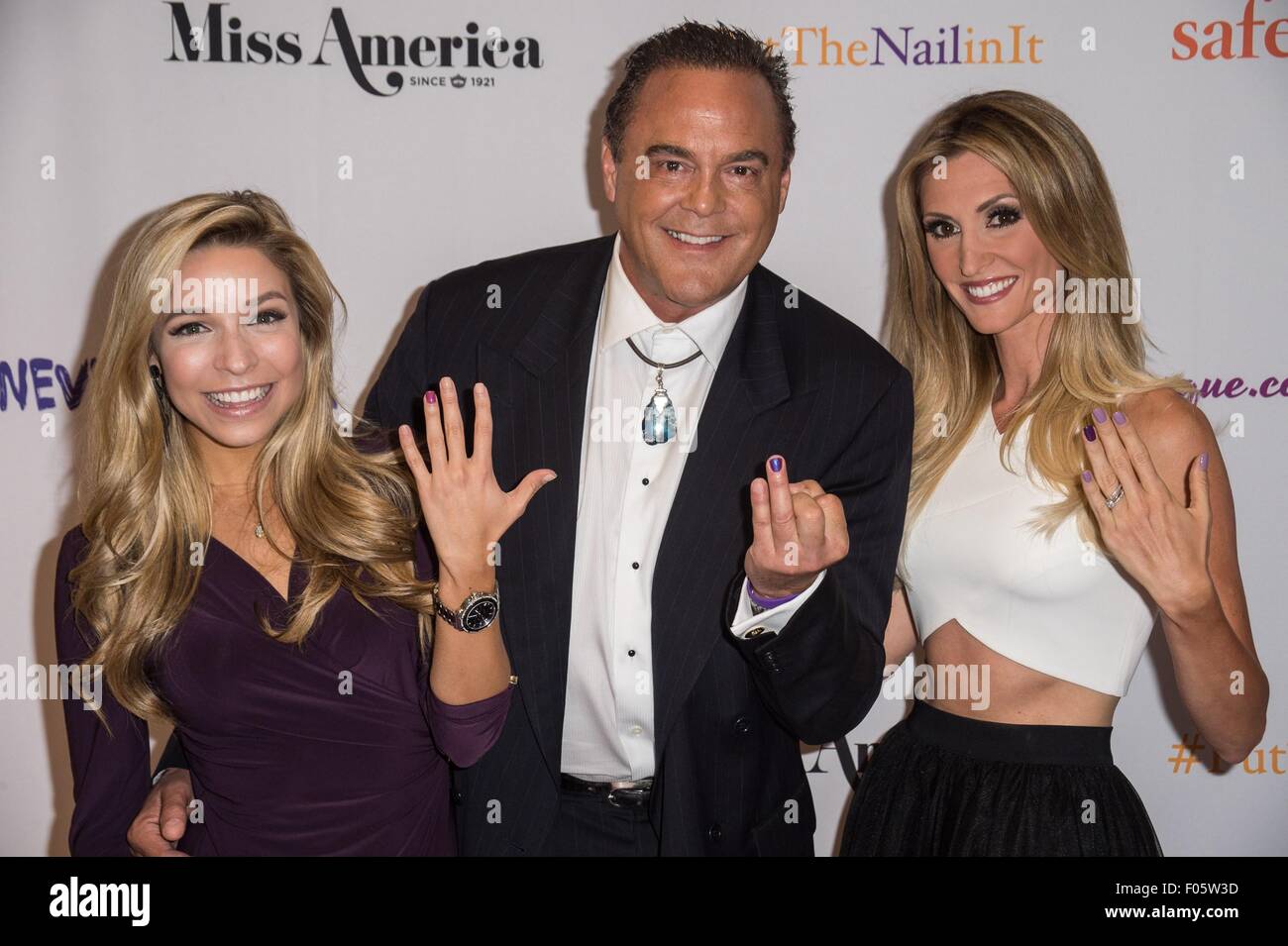 New York, NY, USA. 7th Aug, 2015. Kira Kazantsev, Nick Lowery, Kelly ...