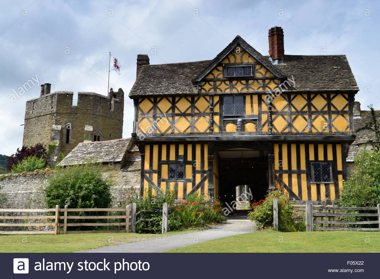 Medieval Fortified Manor House Stock Photos & Medieval Fortified Manor ...