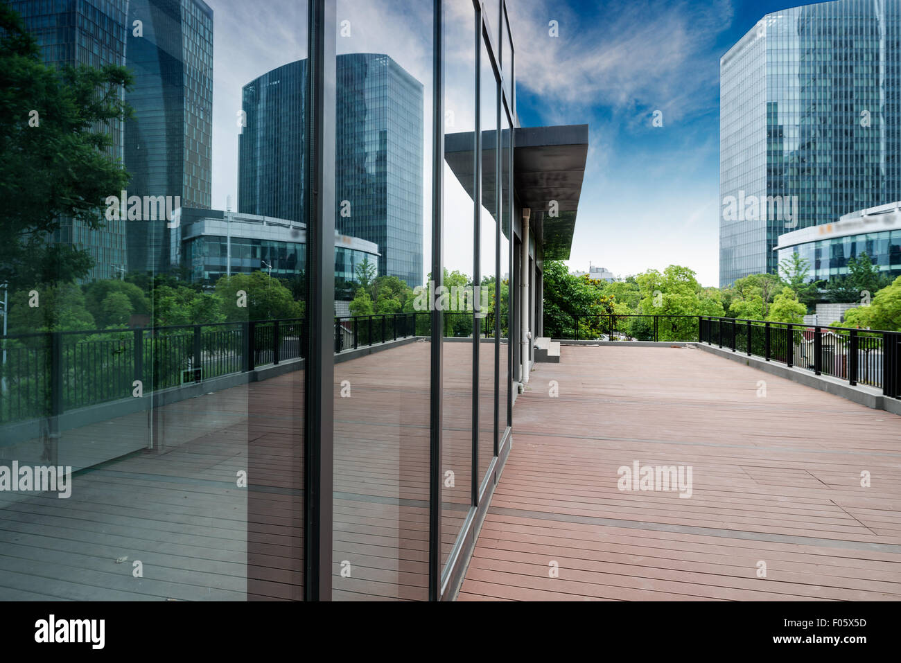 office buildings in modern shanghai Stock Photo - Alamy