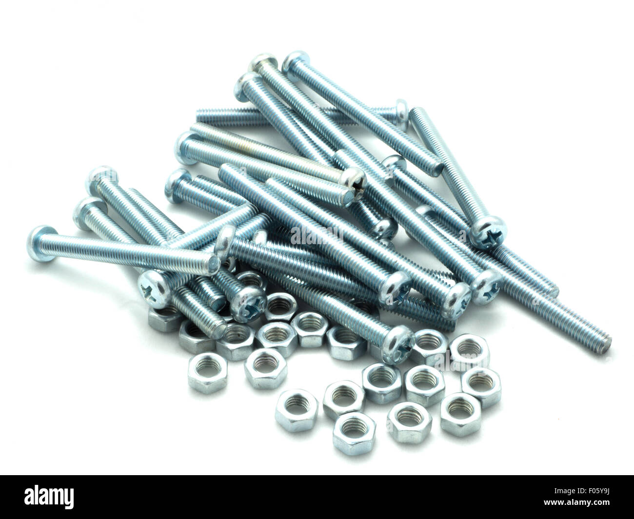 Metal bolt and screw Stock Photo - Alamy