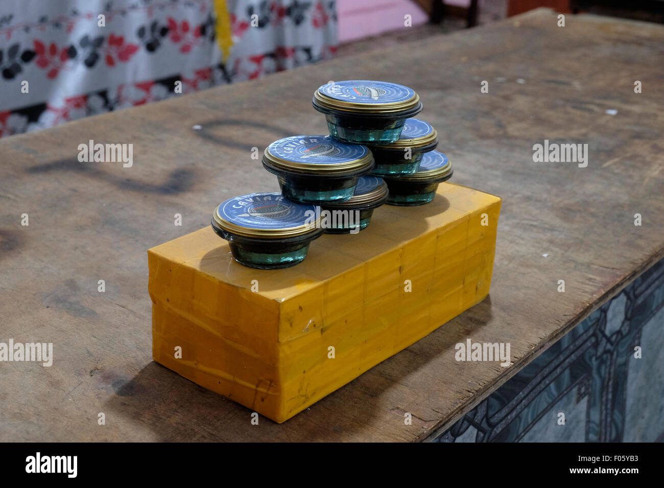 Fish stall in taza bazaar hi-res stock photography and images - Alamy