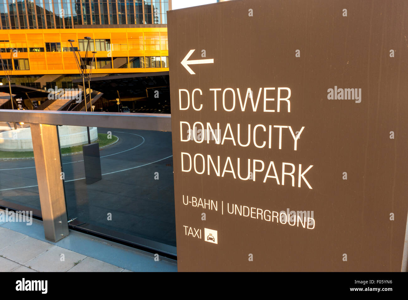 DC Tower Wien Stock Photo - Alamy