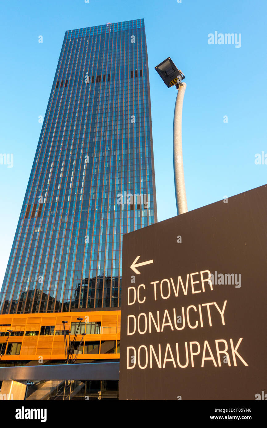 DC Tower Wien Stock Photo - Alamy