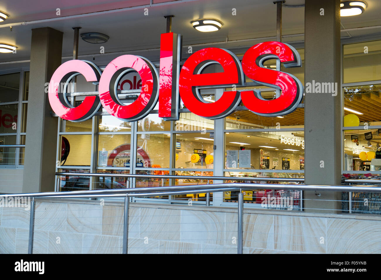 Coles supermarket australia hi-res stock photography and images - Alamy