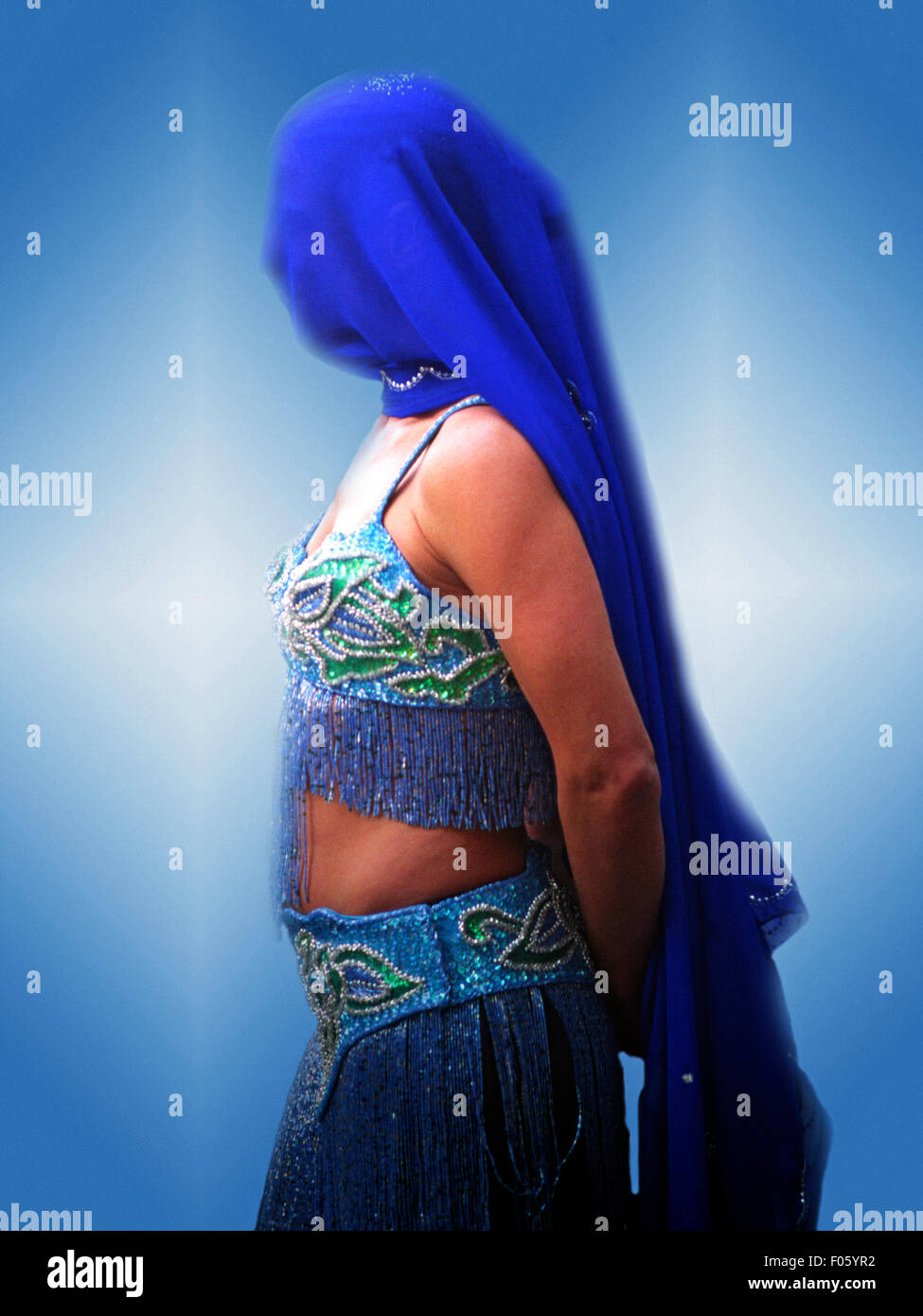 Belly dancer portrait Stock Photo - Alamy