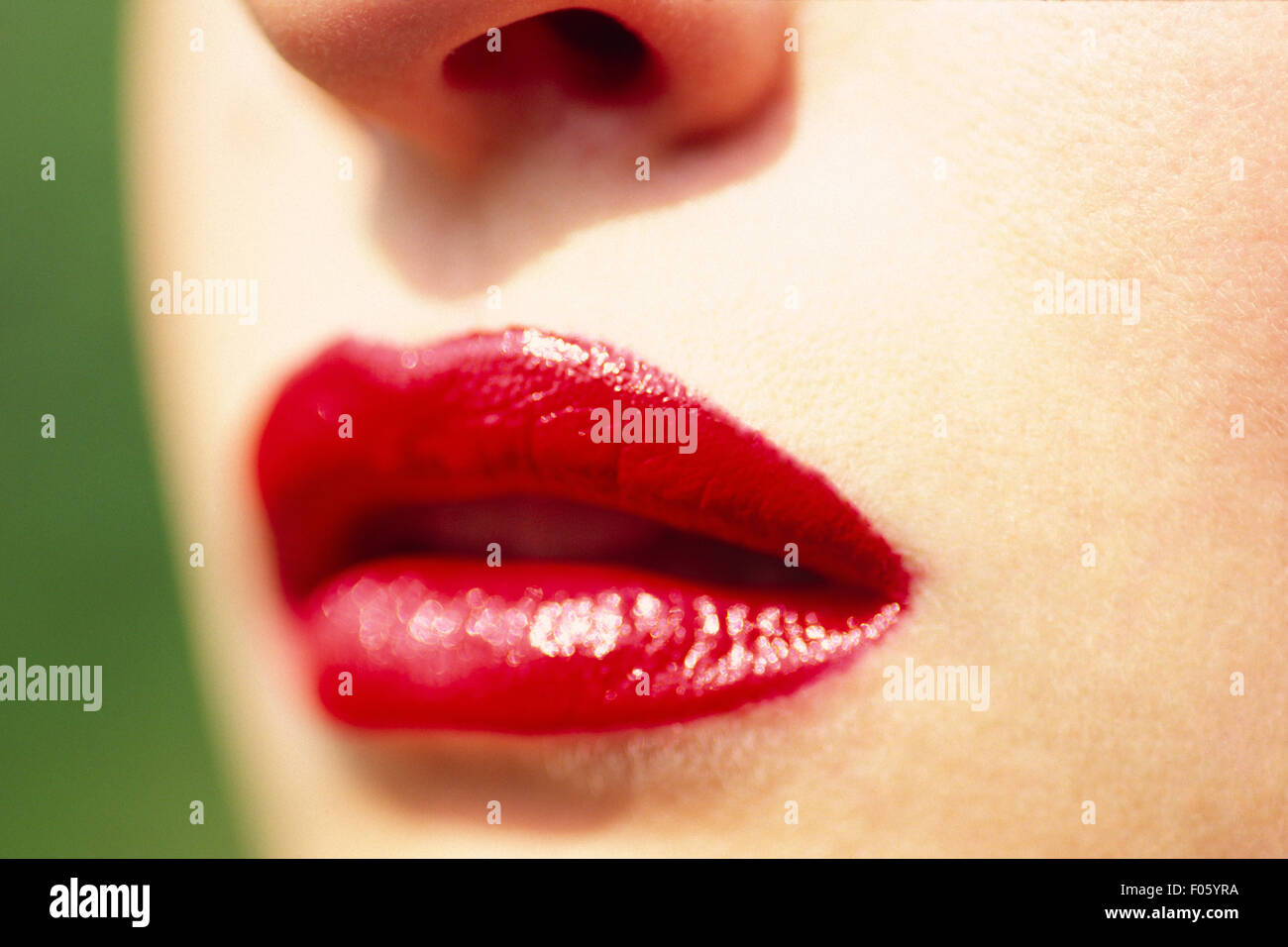 Shiny mouth hi-res stock photography and images - Alamy