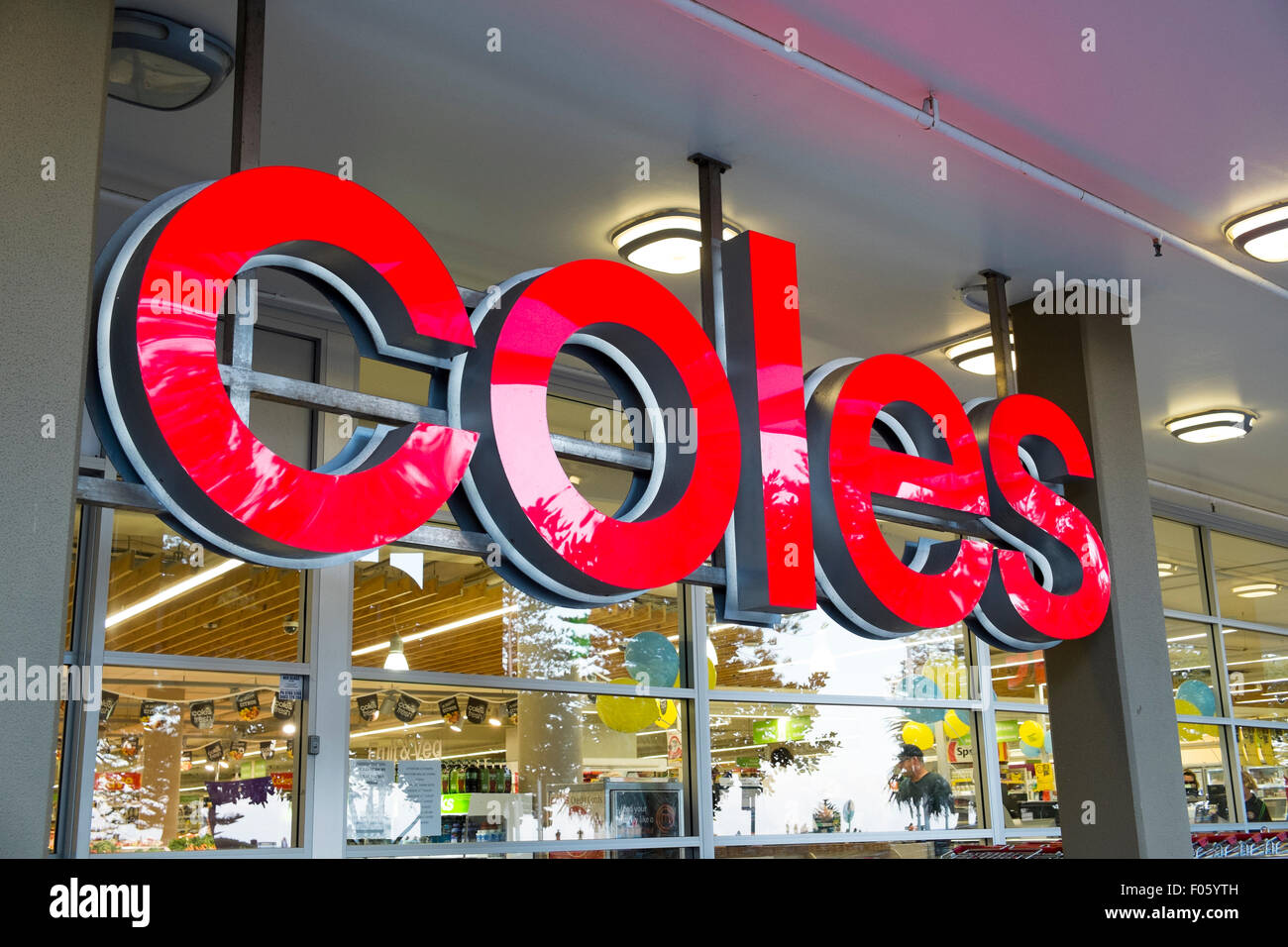Coles supermarket australia hi-res stock photography and images - Alamy