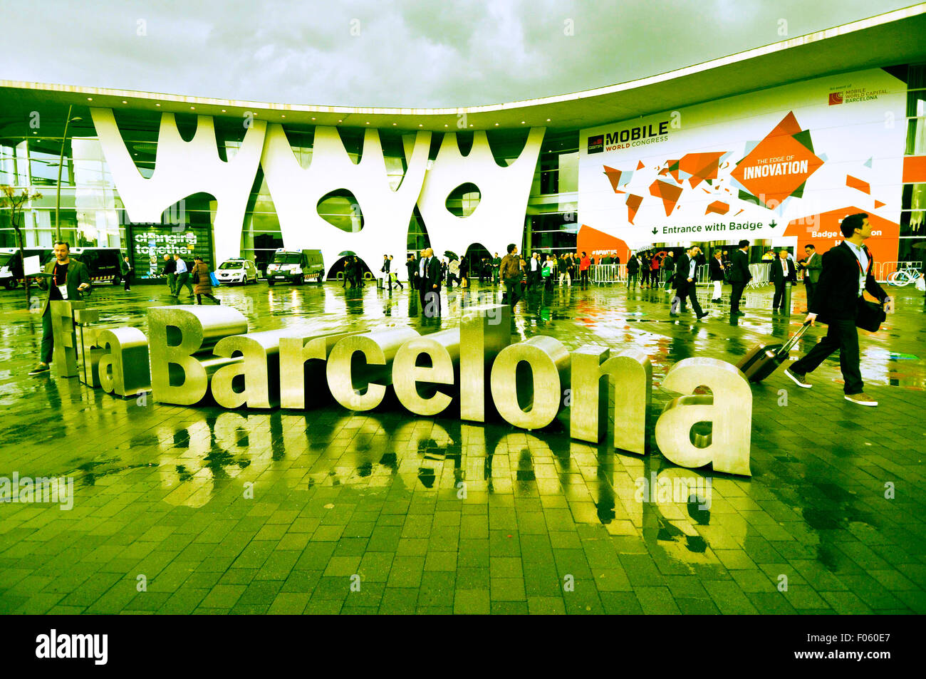 Mwc technology business fair hi-res stock photography and images - Alamy