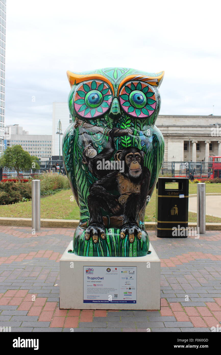 The Big Hoot Birmingham 2015 Stock Photo - Alamy
