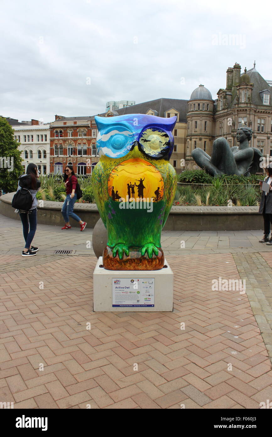 The Big Hoot Birmingham 2015 Stock Photo - Alamy