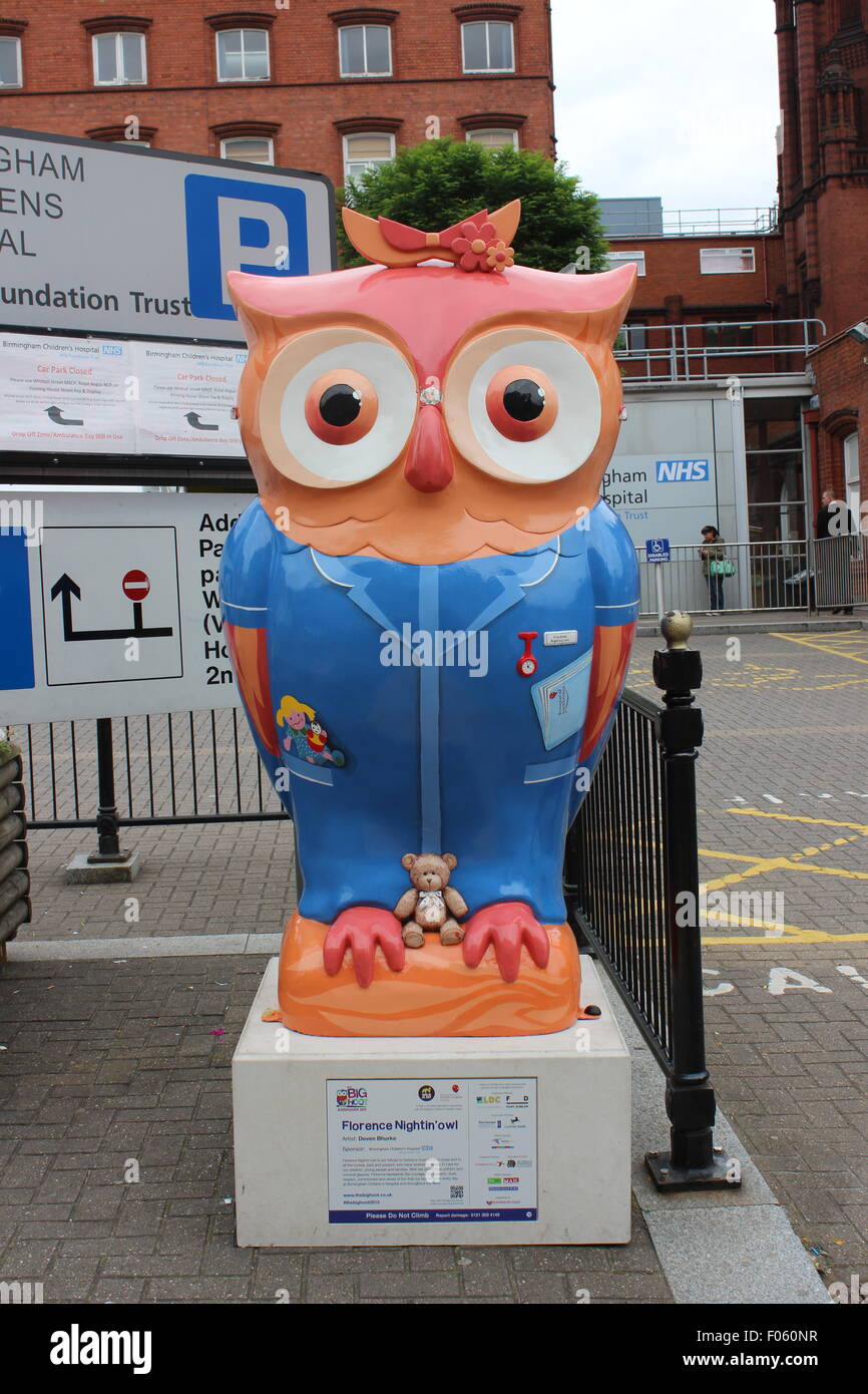 The Big Hoot Birmingham 2015 Stock Photo - Alamy