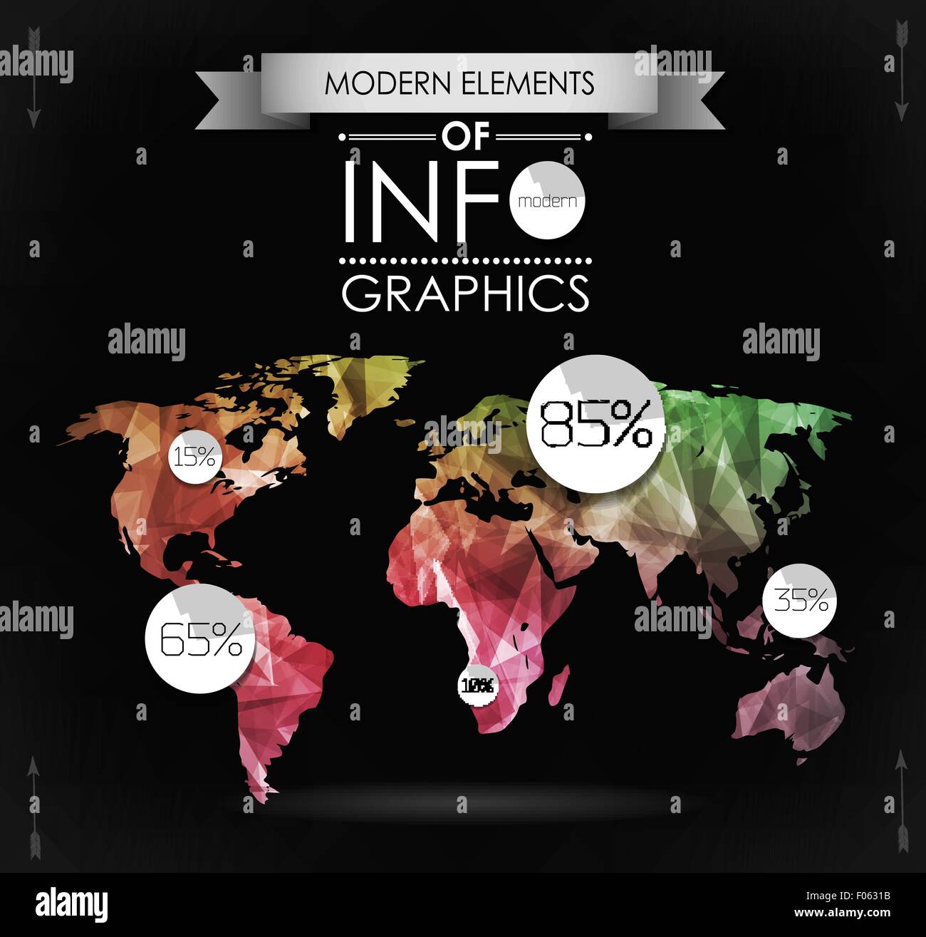 World map card Stock Vector Image & Art - Alamy