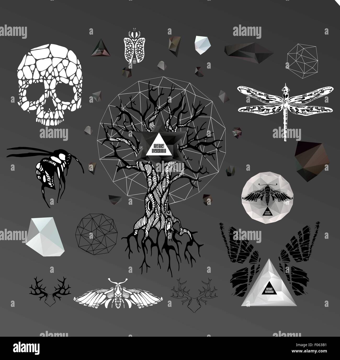 Abstract gothic Stock Vector Image & Art - Alamy