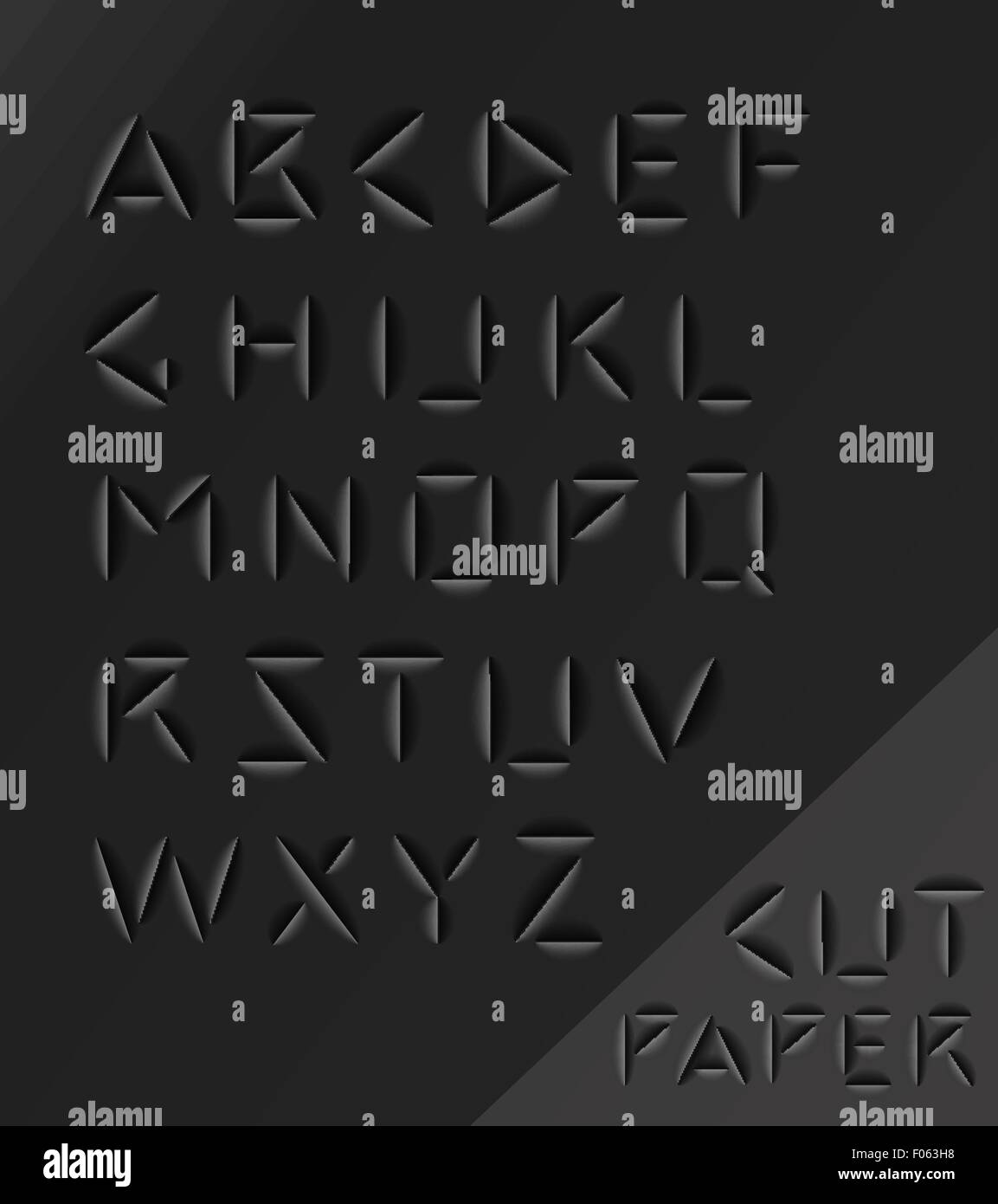Graphic Alphabet Set Stock Vector Image & Art - Alamy
