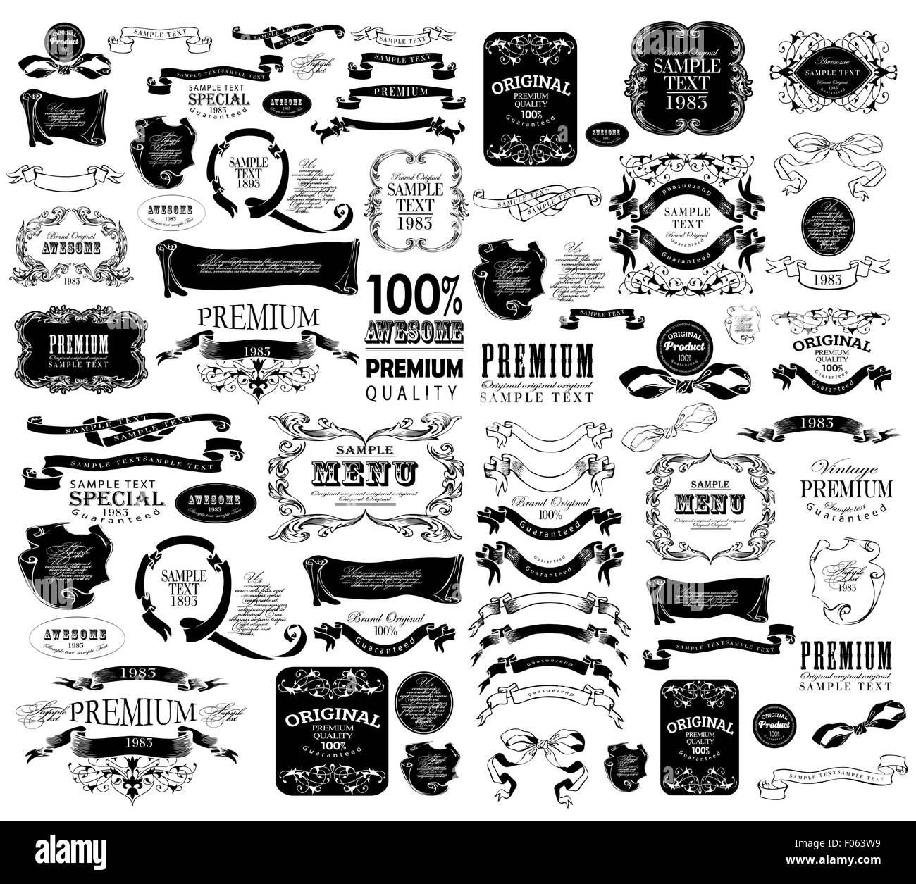 Set of hand drawing Stock Vector Image & Art - Alamy