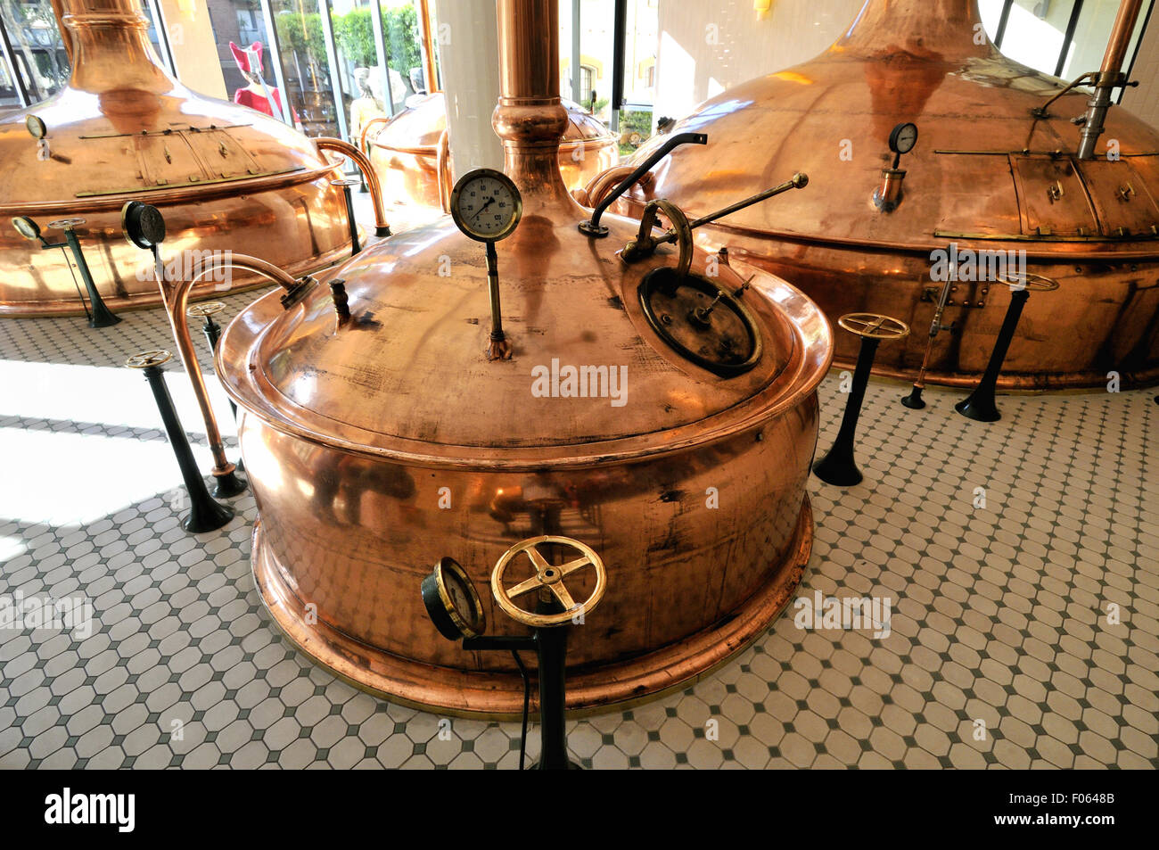 Big copper vessels hi-res stock photography and images - Alamy