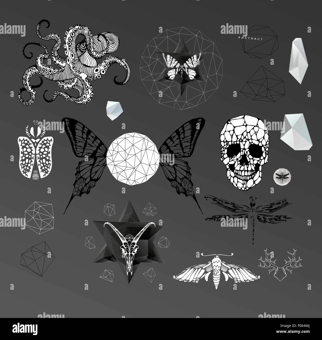 Abstract gothic Stock Vector Image & Art - Alamy