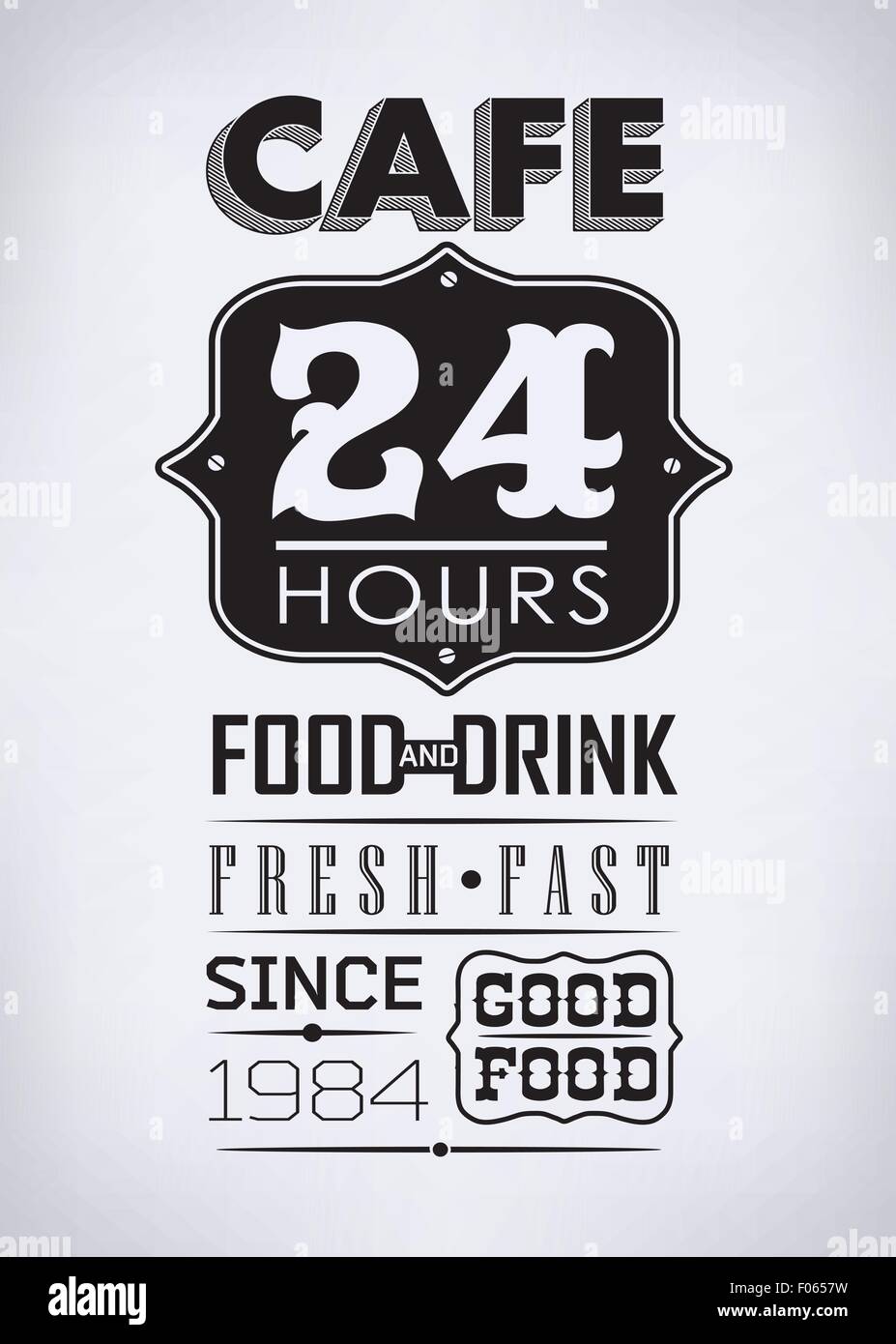 Set of coffee , cafe typographic elements Stock Vector Image & Art - Alamy