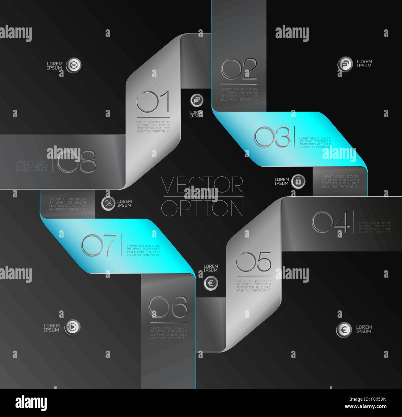 Design elements for options Stock Vector Image & Art - Alamy